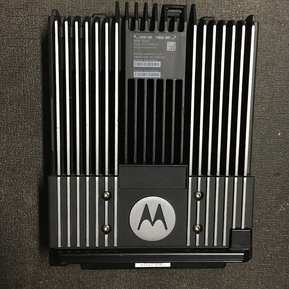 MOTOROLA APX APX7500 Dual Band VHF 800 Mhz 100w P25 Phase 2 DIGITAL ...