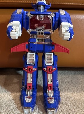 Power Rangers Space Lost Galaxy Deluxe Astro Megaship/Megazord Blue ...