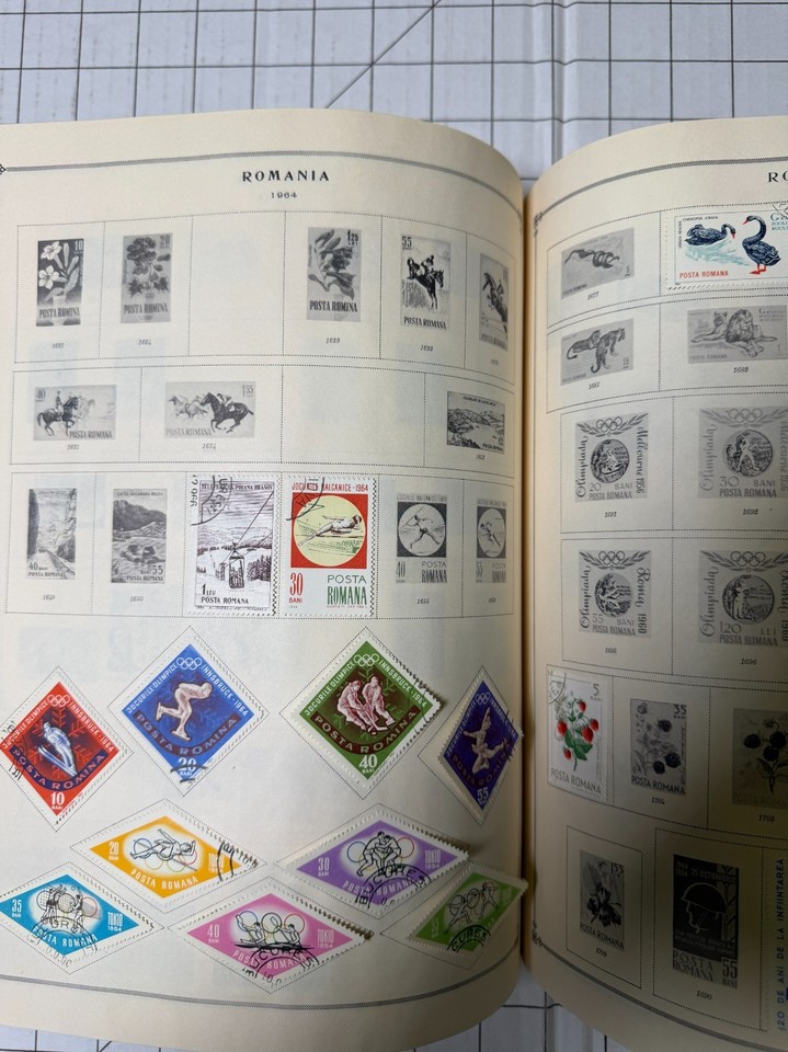 Scott Grand Award Stamp Album 1968 World Stamps Collection Loaded ...
