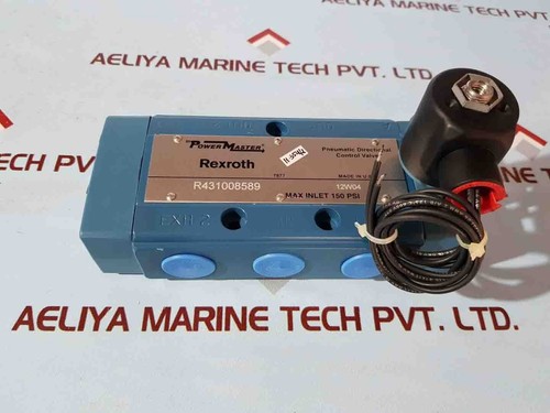 Rexroth R431008589 Pneumatic Directional Control Valve 12W04 120V 60Hz ...
