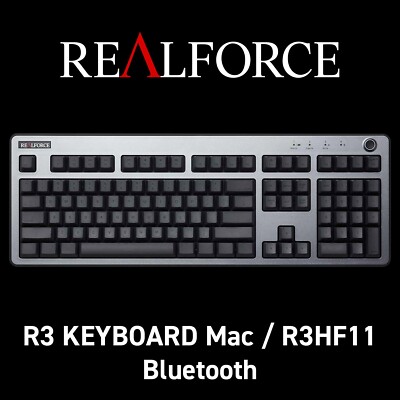 Topre REALFORCE R3 Keyboard Mac R3HF11 Bluetooth 5.0 USB US ANSI 45g ...