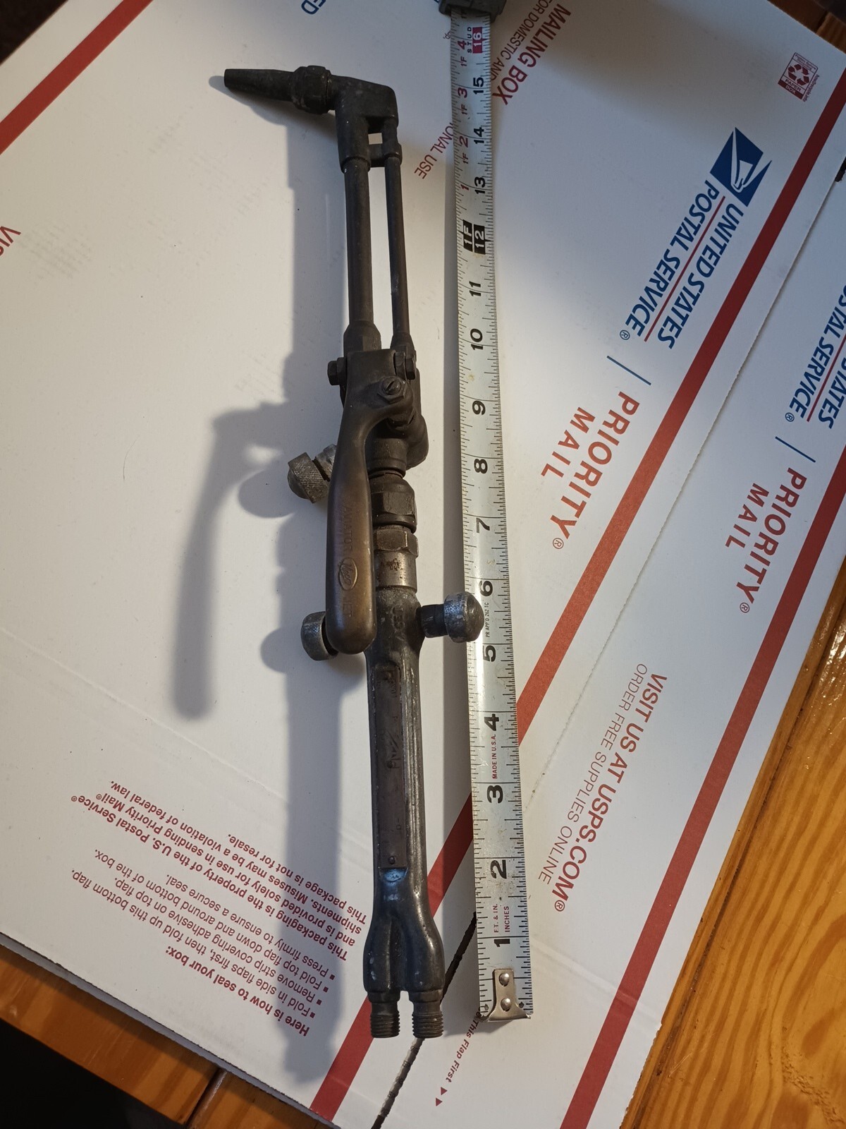 Vintage Meco Aviator Jet Cutting Welding Brazing Torch Handle With Tip ...