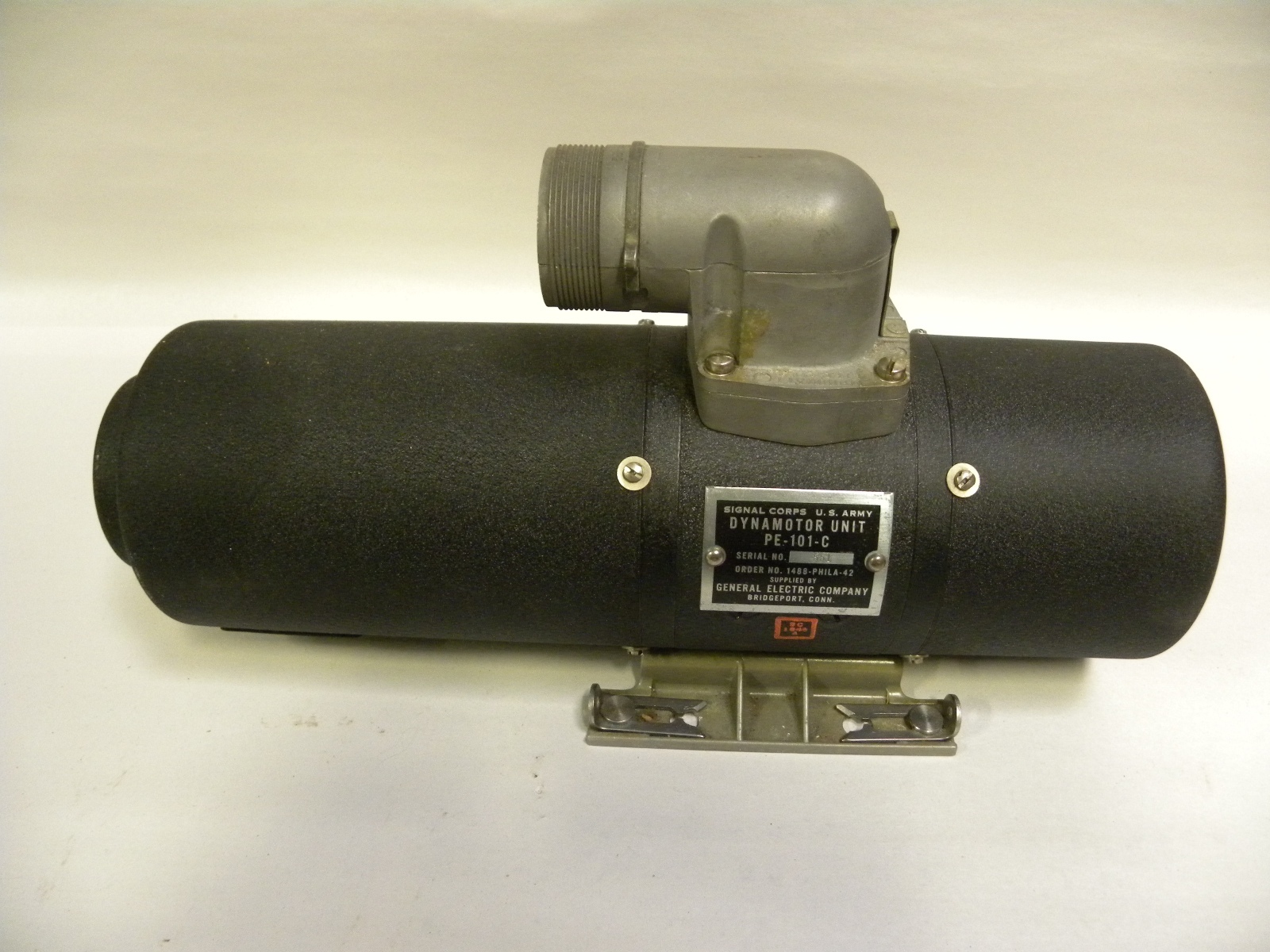 Vintage U.S. ARMY Signal Corps Wincharger GE General Electric Dynamotor ...