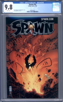 Spawn #92 CGC 9.8 Image Comics 2000 Greg Capullo Cover Todd McFarlane | eBay