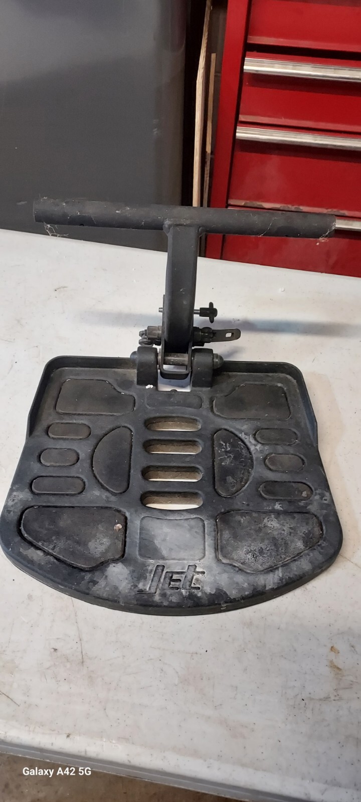 Foot Rest Plate Replacement Pride Jazzy Jet 3 Ultra Power Wheelchair ...