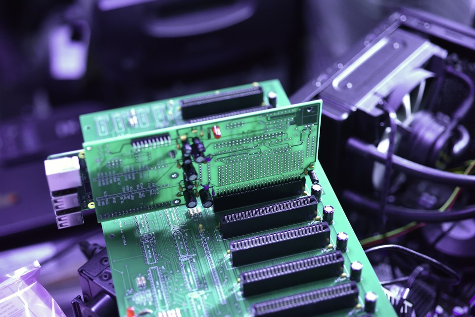 Raspberry Pi Cluster ATX backplane using Apple II Raspberry card | eBay