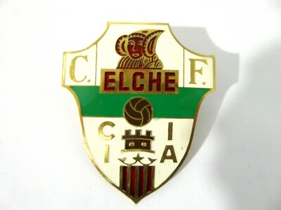 Enamel Car Automotive Badge 75mm Logo Football Elche Club de Fútbol F18 ...
