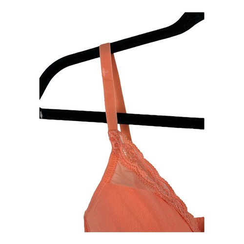 Natori bra 730023 Feathers underwire contour orange size 32DD 32E | eBay
