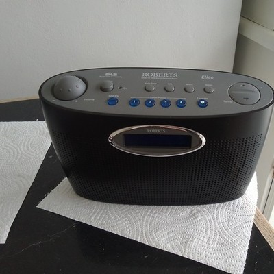 Roberts Elise Portable Digital Radio DAB/FM. Working. No Power Adaptor ...