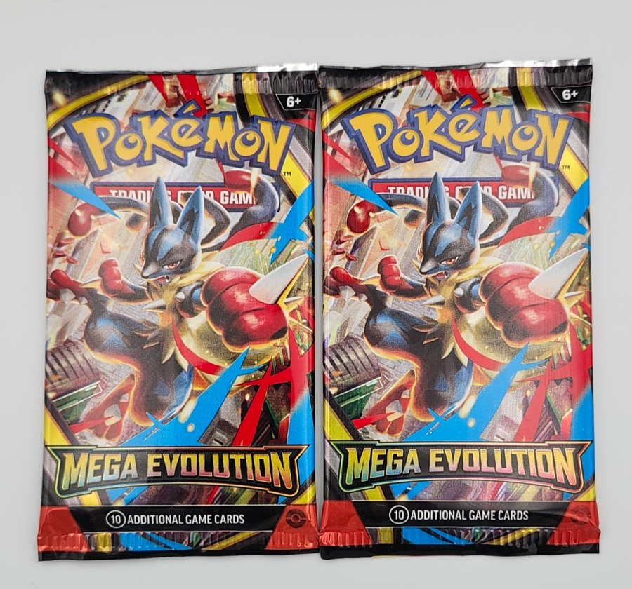 Pokémon Card Lot 32 Sealed Packs ETB Black Bolt Mega Evolution Lucario ...