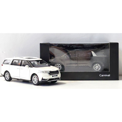 KIA Motor Mini Car Carnival Sedona Diecast 1:38 Miniature Display Toy ...