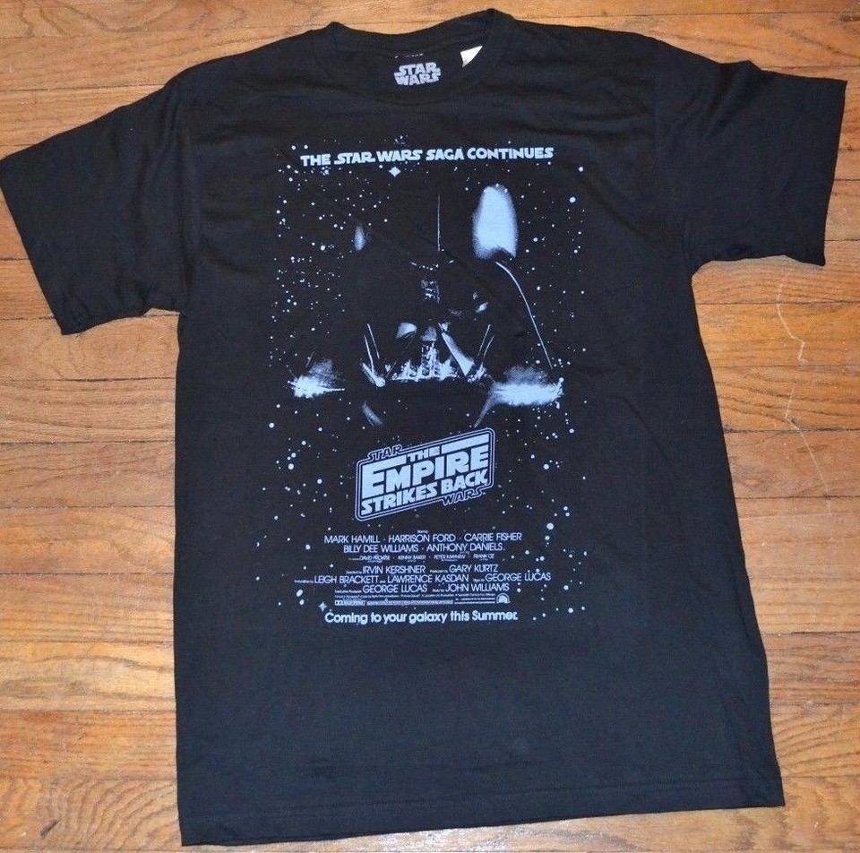 Star Wars Saga Continues The Empire Strikes Back Officially Licensed T ...