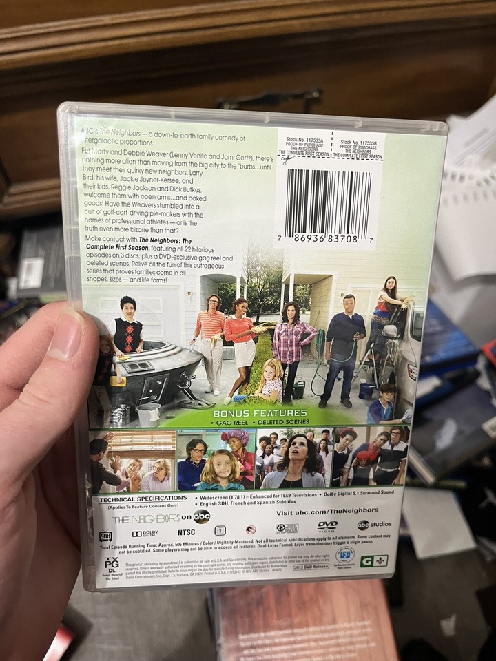 The Neighbors Complete First Season DVD 2013 ABC TV Series S1 OOP Rare ...