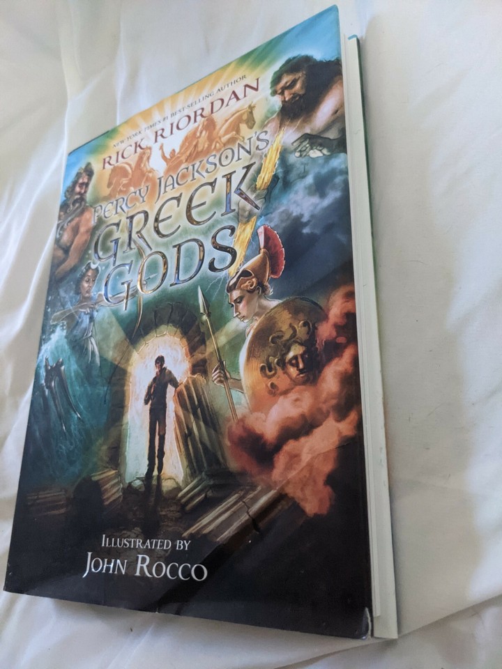 Percy Jackson's Greek Gods Rick Riordan First Edition XL Hardcover 2014 ...