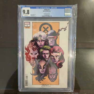 X-Men #1 CGC 9.8 Gleason Variant Cover 1:100 (Marvel Comics 2021) | eBay