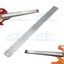 Stainless Steel Guitar Neck Notched Straight Edge & Fret Rocker ...