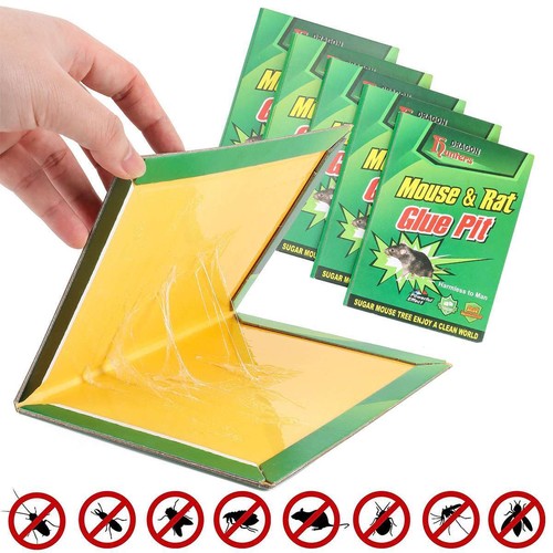 1/2/5Pcs Mouse Glue Traps Large Glue Traps for Mice and Rats Indoor ...