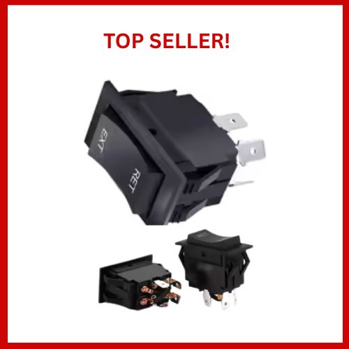 Lippert Replacement Power Tongue Jack Extend / Retract Switch Assembly ...