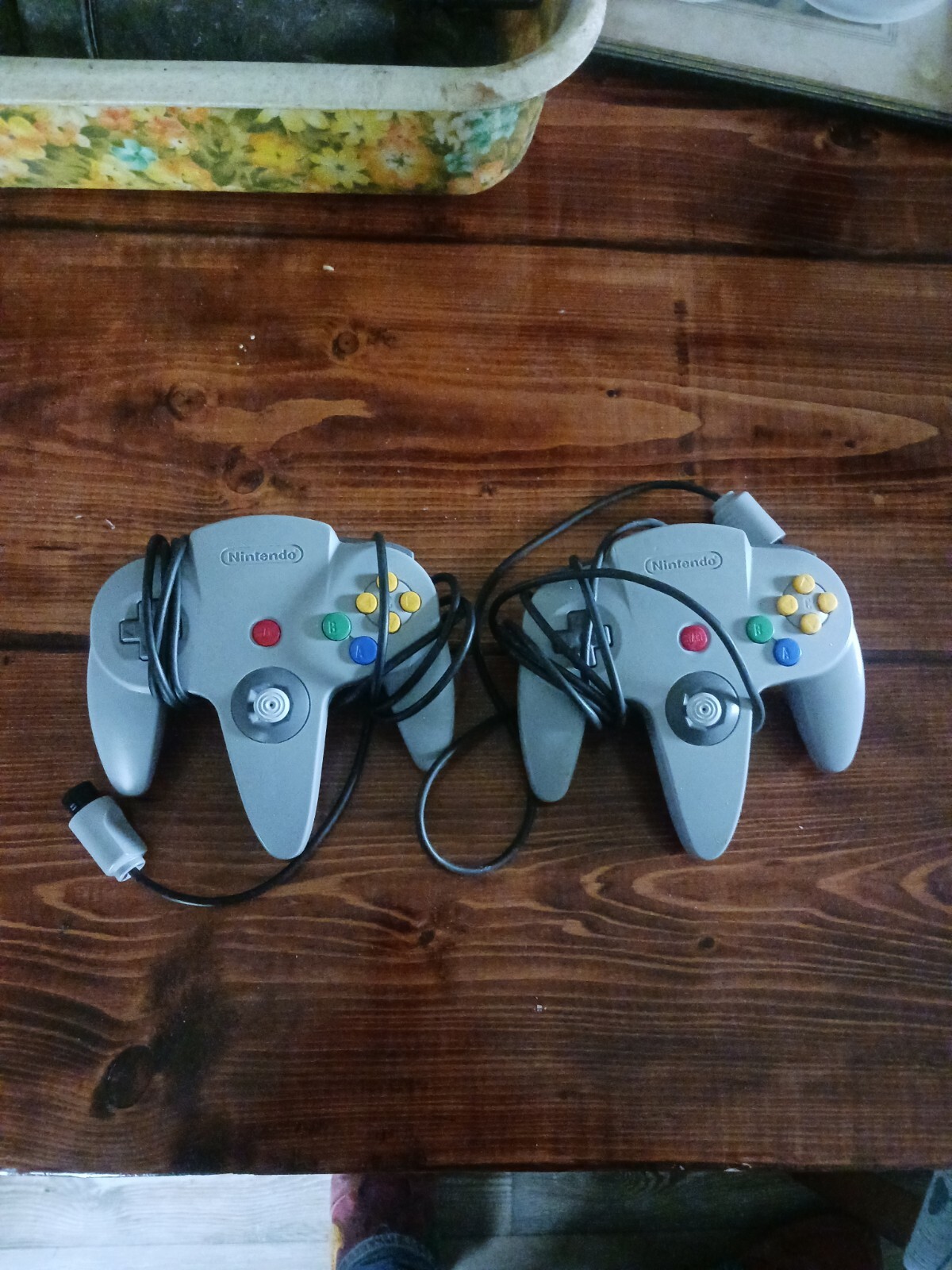N64 Grey Controller Lot Of 2 See Description | eBay