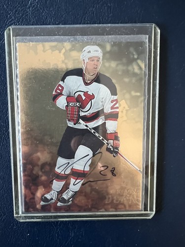 KEVIN DEAN New Jersey Devils 1998-99 Be A Player Gold Autograph #82 | eBay