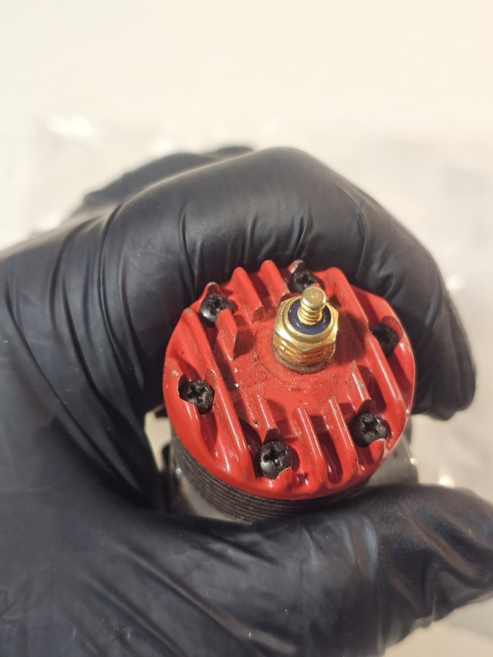 McCoy 35 Red Head Lightning C/L Model Airplane Glow Engine untested as ...