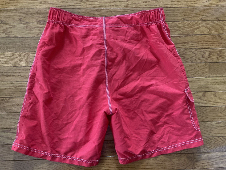 Men's Red Watermen Bathing Suit Sz. XL | eBay