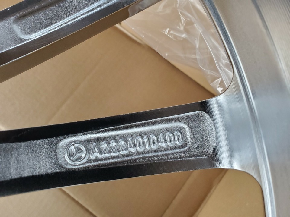 OEM 20" Mercedes AMG Chrome S550 Maybach S560 CL550 S63 Wheels Rims ...