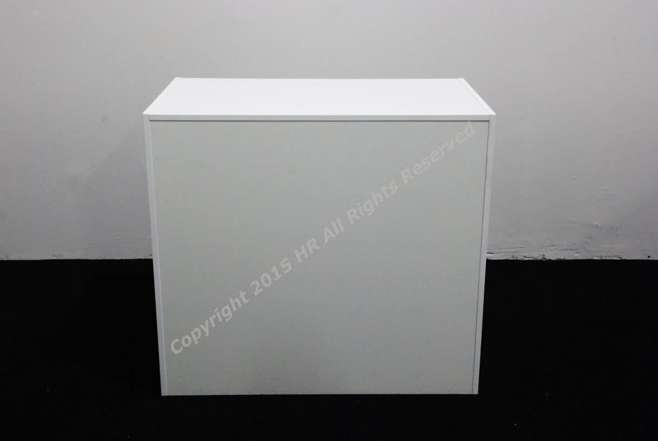 Shop counter 1000mm SLIDING DOORS LOCKS WHITE SHOP COUNTER DISPLAY ...