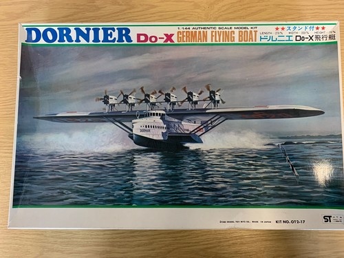 German WW11 Flying Boat authentic 1:144 scale model Kit. Dornier DO-X ...