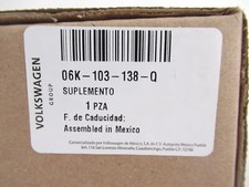 Volkswagen 06Q103495B Engine Oil Pan Baffle for sale online | eBay