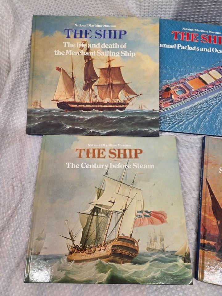 THE NATIONAL MARTIME MUSEUM THE SHIP BOOKS X 5 CG O02 | eBay UK