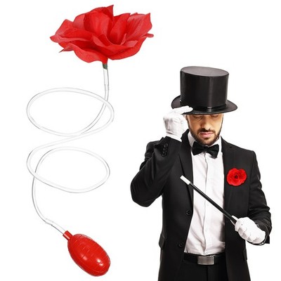 Kid Pranks April Fools Day Toys Flower Pin That Water Squirting Rose ...