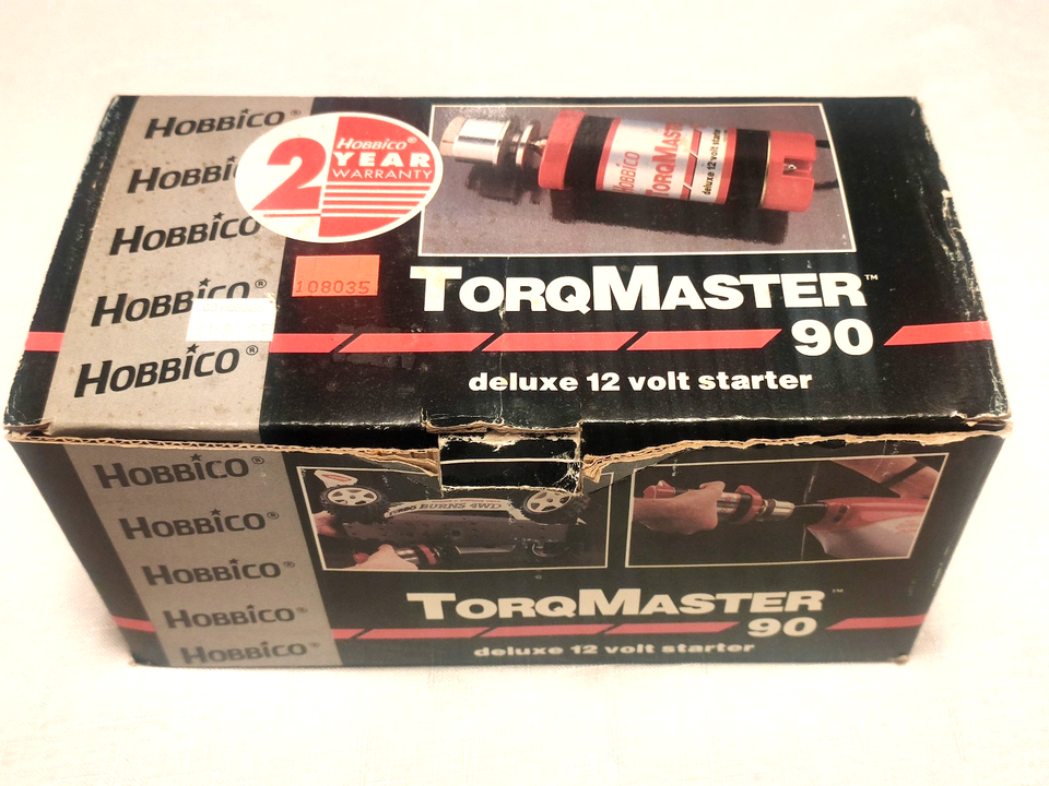 Hobbico TorqMaster 90 Deluxe 12V Model RC Airplane Starter | eBay