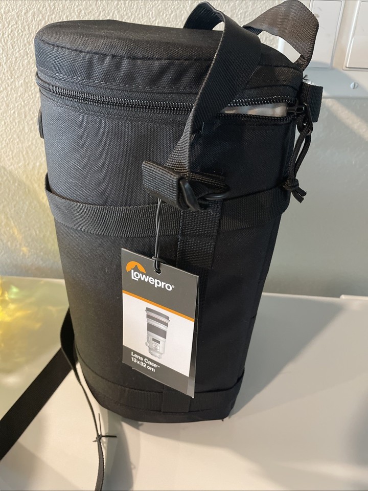 Lowepro Camera Lens Case Large 13 x 32 cm LP36307 Black *fits 300 + 600 ...
