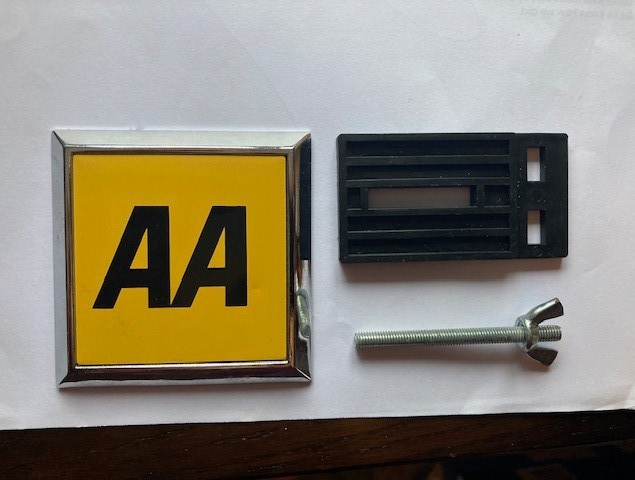 Vintage AA Member's Car Grille Badge with Fixings 1980s | eBay UK