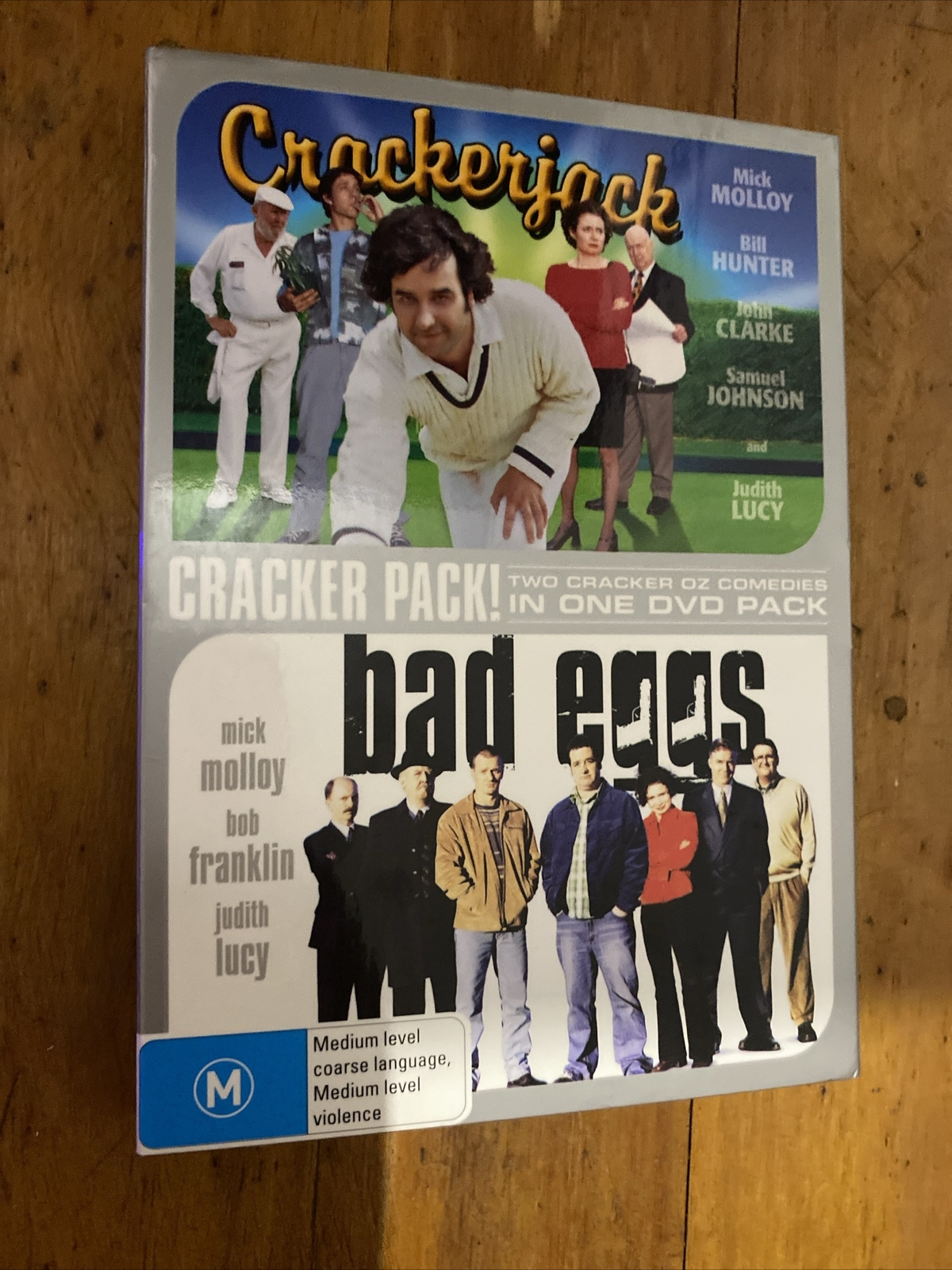Cracker Pack In Slipcase - Crackerjack + Bad Eggs DVD Region 4 Mick ...