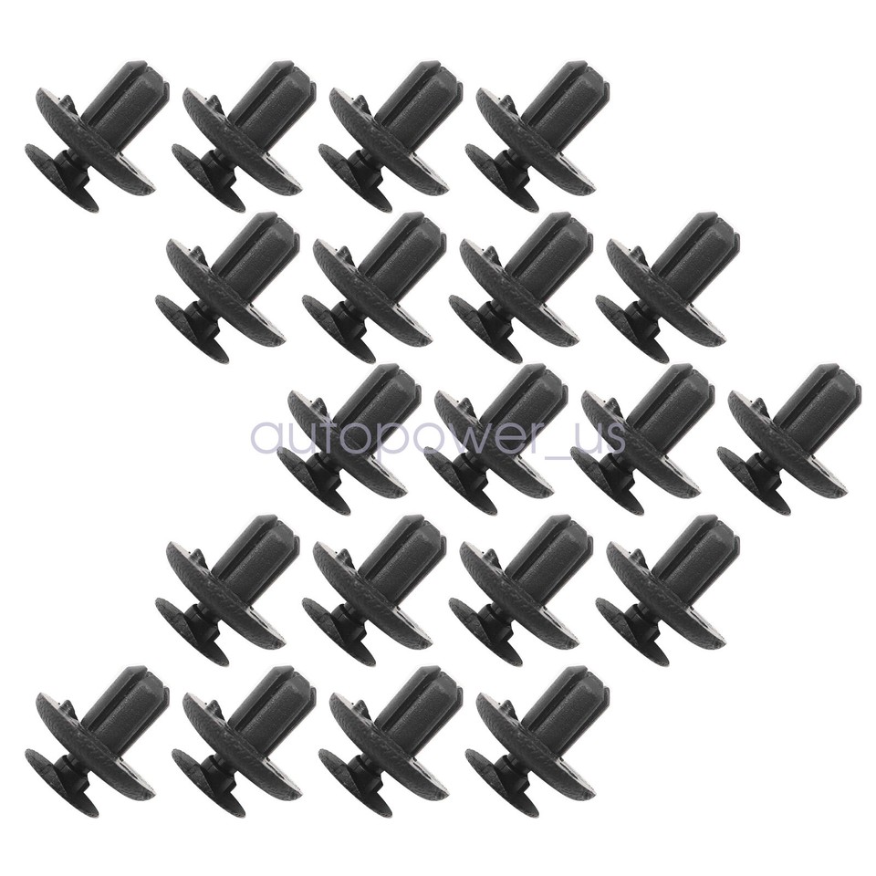 20Pcs Fender Liner Push-Type Retainer Clip 7mm For Subaru Impreza ...