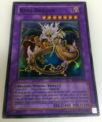 Konami Yugioh King Dragun FET-EN036 NM Near Mint Free Shipping | eBay