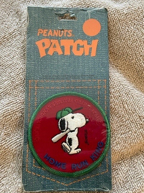 RARE Vintage 1971 Peanuts Snoopy - 3 patches - embroidered sew on ...