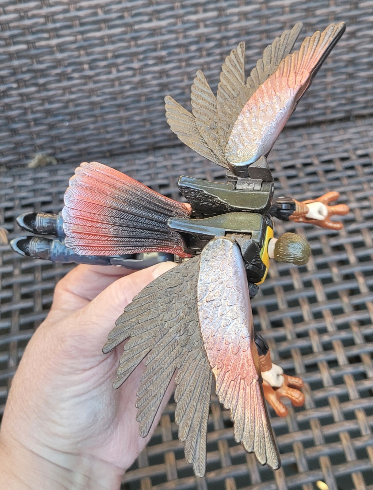 Vintage Animorphs Tobias Hawk Eagle Beast Wars Transformers 1998 Action ...