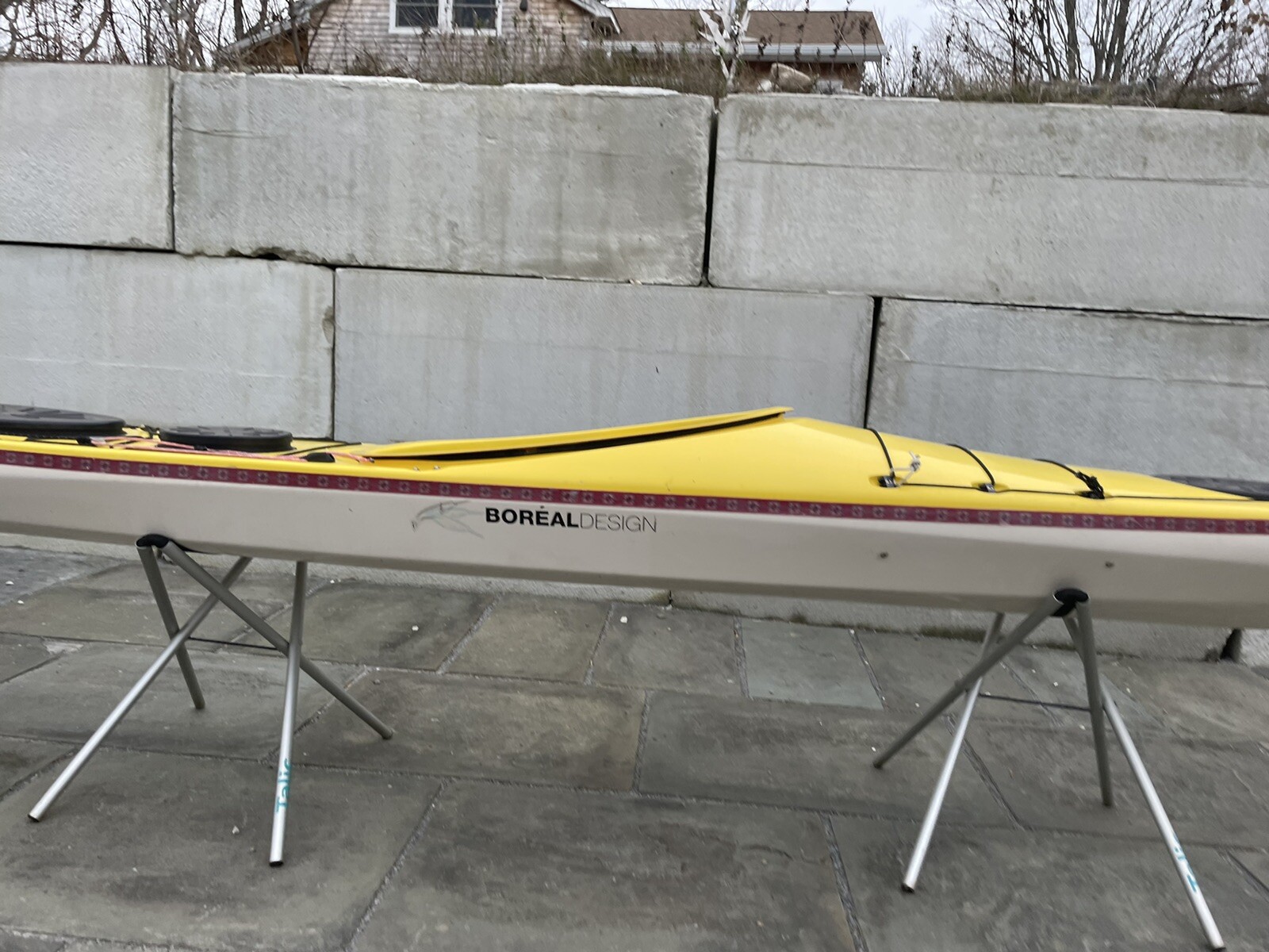 Borealis Ellesmere Kayak made with Kevlar 17ft 47lbs EXCELLENT ...