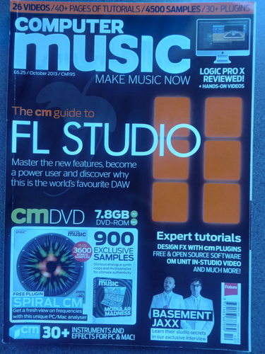 Computer Music Magazine Issue 195 October 2013 CM195 FL Studio Basement ...