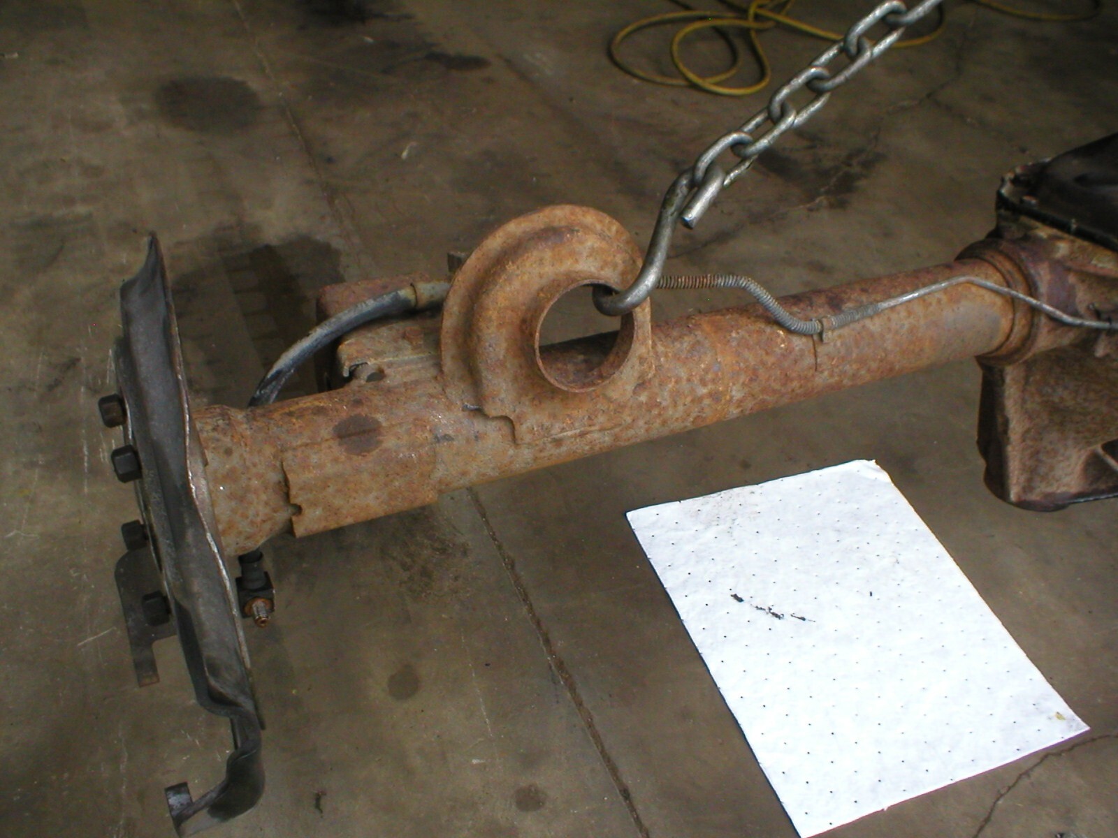 1985-89 Nine 9 Bolt Rear end Borg Warner differential outer housing ...