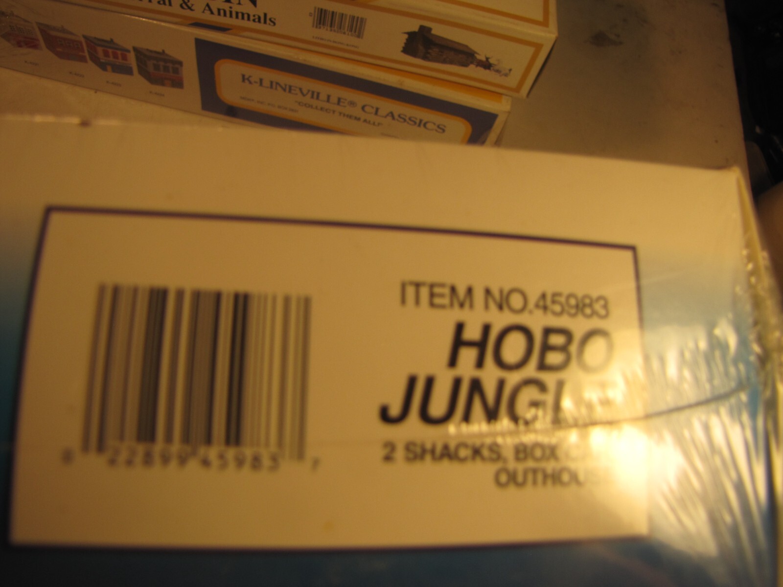 Plasticville Hobo Jungle, O, original box, Factory Sealed | eBay