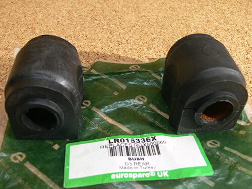 LAND ROVER REAR STABILIZER BAR BUSHING LAND ROVER LR4 LR3 SET OF 2 NEW ...