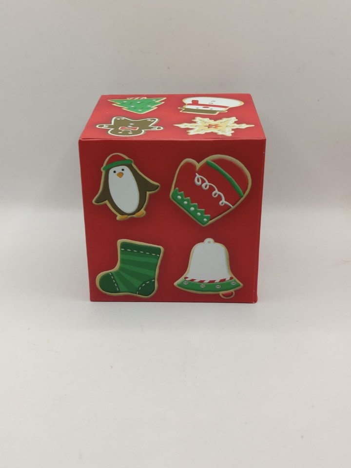 Hallmark Holiday Christmas Photo Cube Red Cardboard AD4411AA | eBay