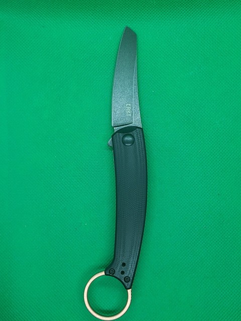 CRKT 7150 IBI FLIPPER KNIFE G10 D2 TOOL STEEL LINERLOCK IKBS BEARING ...