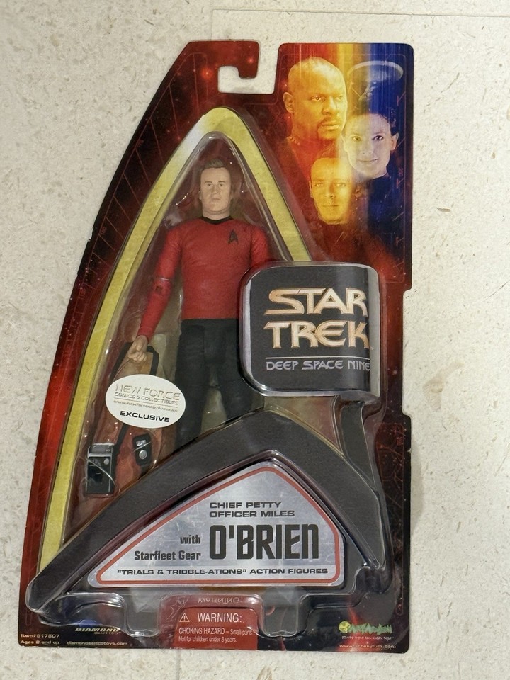 Star Trek Mirror Kirk Mirror Spock Bashir O'Brien LOT Art Asylum TOS ...
