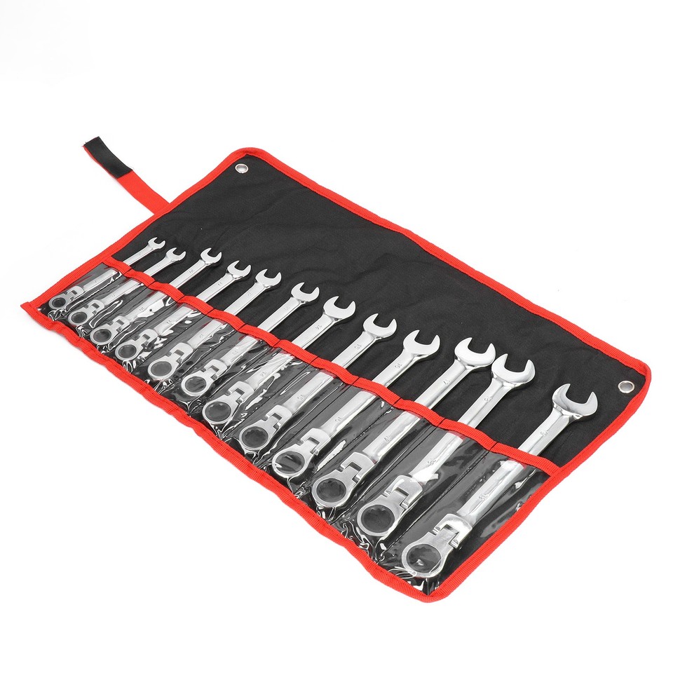 Ratchet Wrenches Set 12Pcs Double End Ratcheting Wrench Set Open End ...
