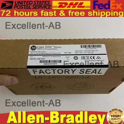 New Sealed AB 5069-OB16F SER A Compactlogix Compact I/o Output Module ...